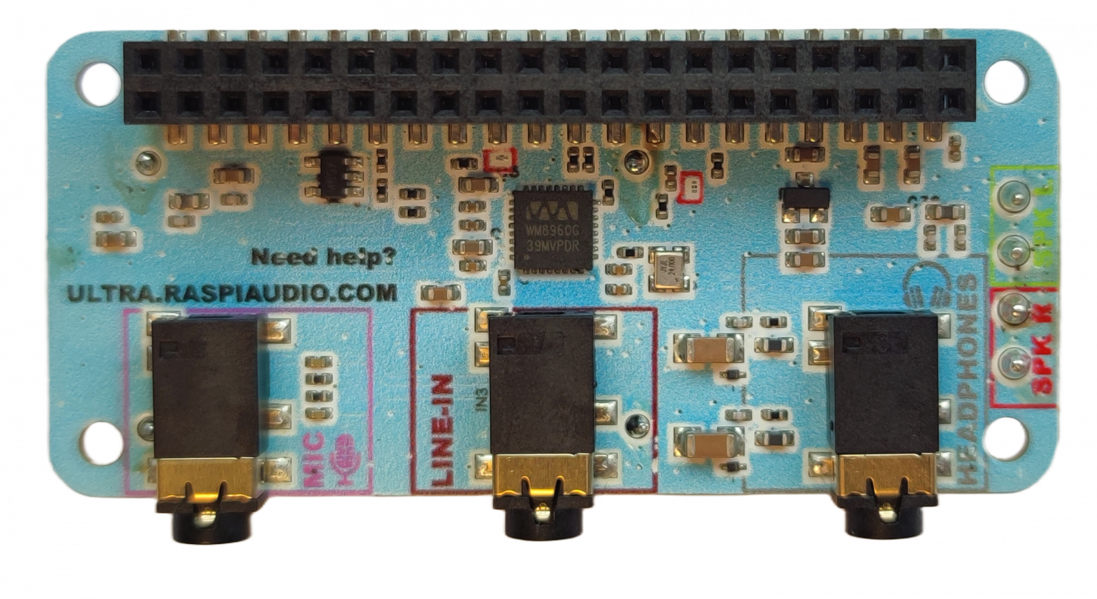 RASPIAUDIO – CHOOSE YOUR AUDIO HATS FOR RASPBERRY PI