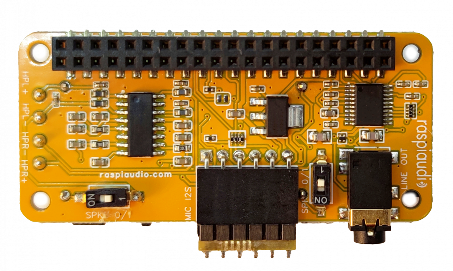 RASPIAUDIO – CHOOSE YOUR AUDIO HATS FOR RASPBERRY PI