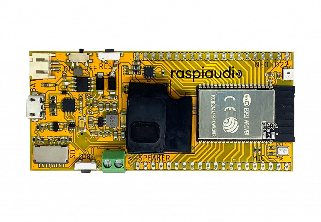 RASPIAUDIO – CHOOSE YOUR AUDIO HATS FOR RASPBERRY PI