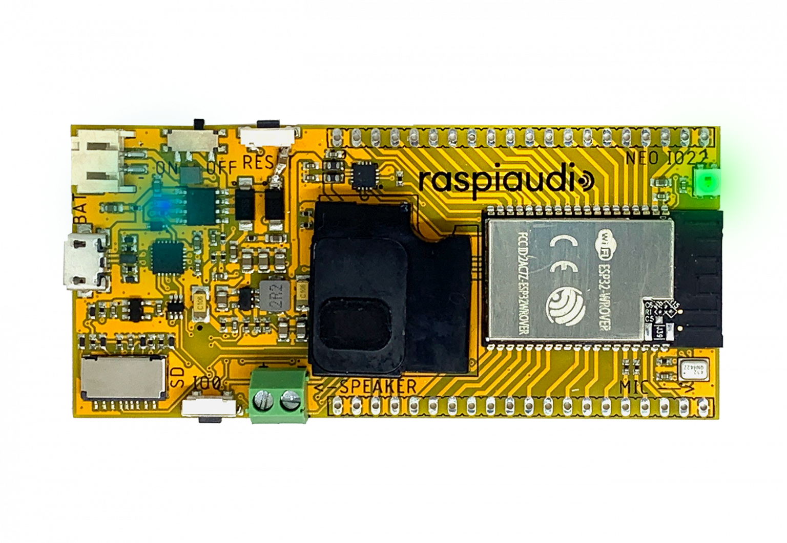 RASPIAUDIO – CHOOSE YOUR AUDIO HATS FOR RASPBERRY PI