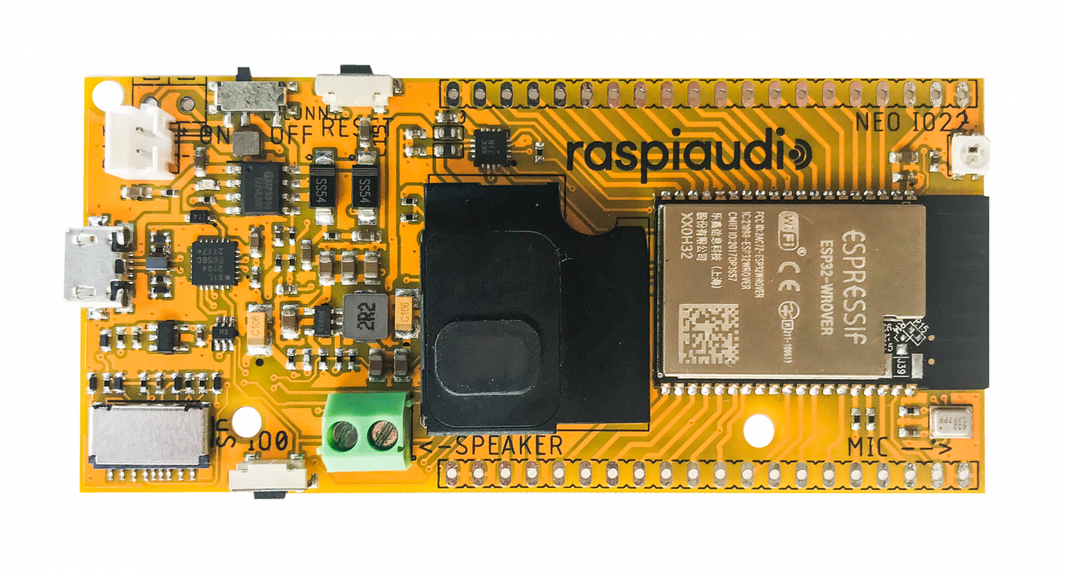 RASPIAUDIO – CHOOSE YOUR AUDIO HATS FOR RASPBERRY PI