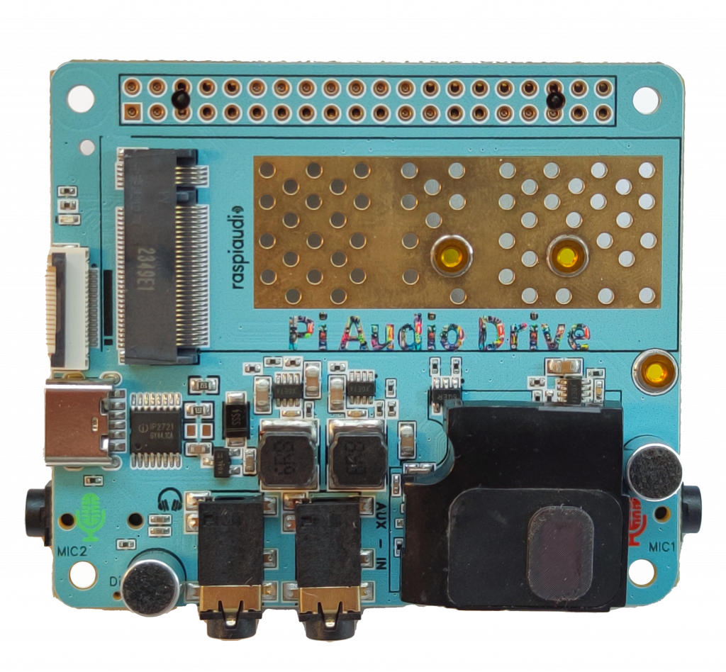 RASPIAUDIO – CHOOSE YOUR AUDIO HATS FOR RASPBERRY PI